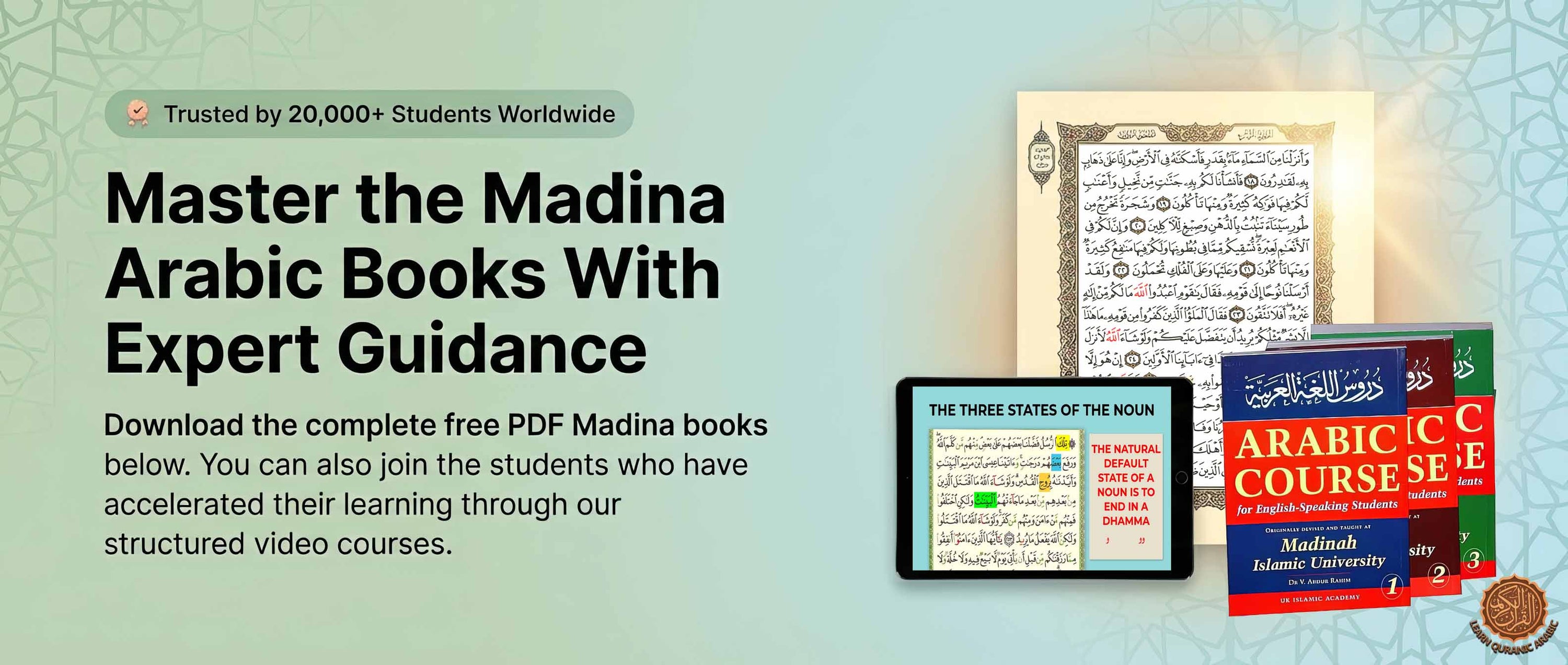 Free Madina Book Downloads – LearnQuranicArabic