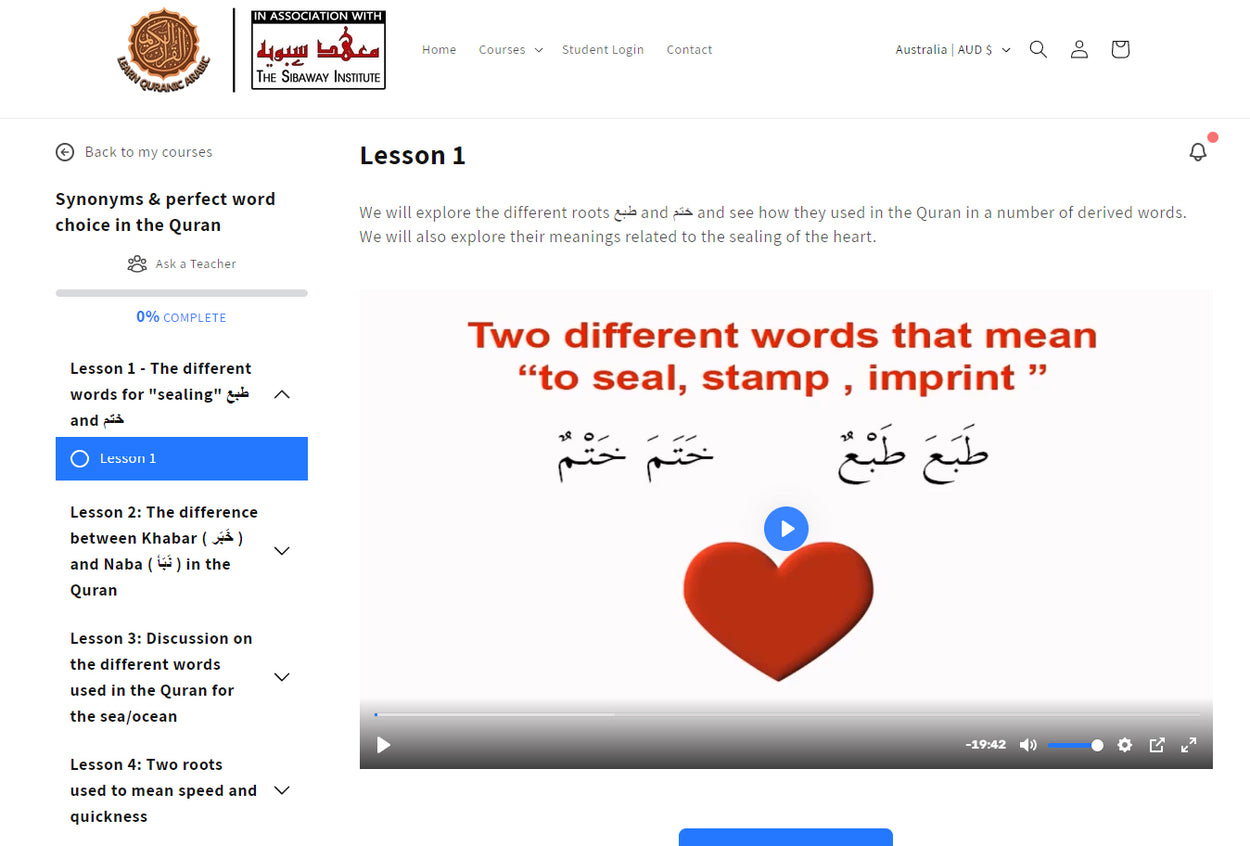 Quranic Arabic Institute: For the Beginner to Expert – LearnQuranicArabic